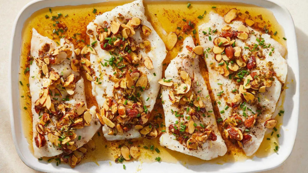 Drew Barrymore’s Nutty Fish Recipe - Spotrpage File Market