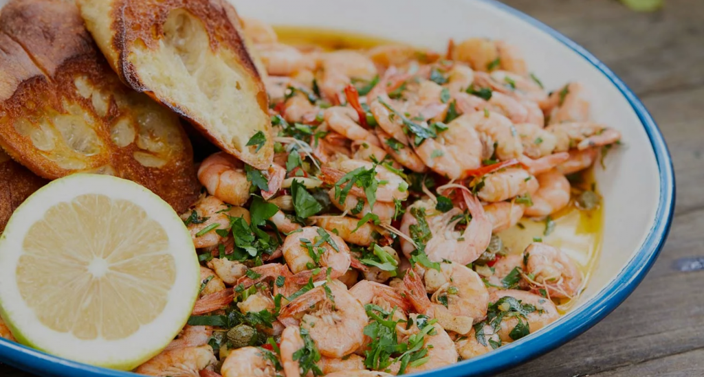 Juicy Scotch Bonnet Garlic Butter Prawns - Spotrpage File Market