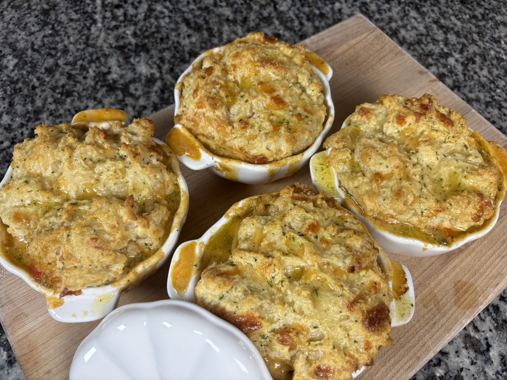 Seafood Pot Pie with Cheddar Biscuit Topping - Spotrpage File Market